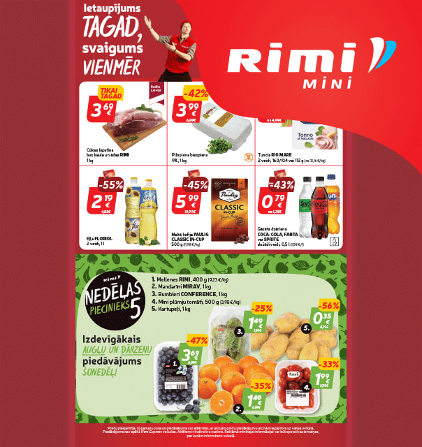 Akciju bukleti un piedāvājumi | rimi.lv