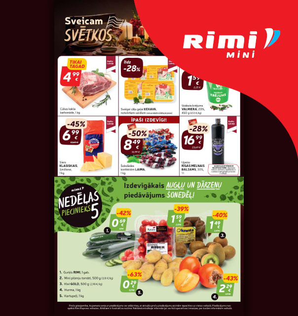 Akciju bukleti un piedāvājumi | rimi.lv