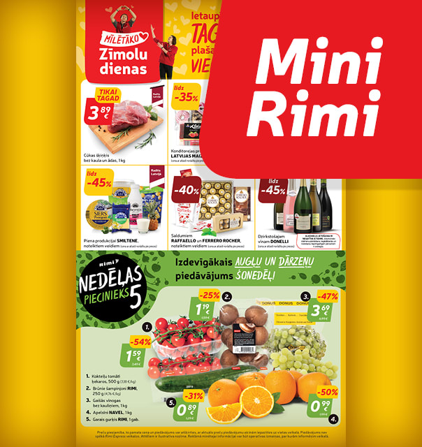 Akciju bukleti un piedāvājumi | rimi.lv
