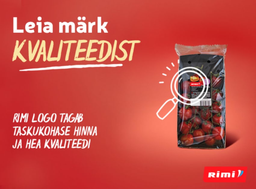 Omamärgitooted | Taskukohane Hind ja Suurepärane Kvaliteet | Rimi E-Pood