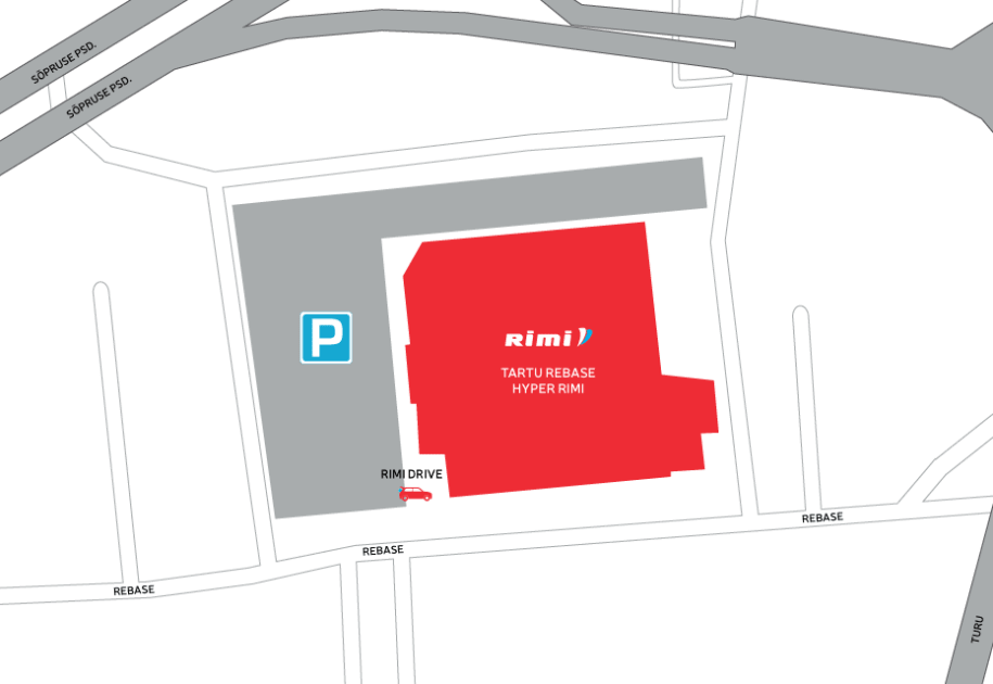 Tartu Rebase hyper Rimi mobiilne Drive