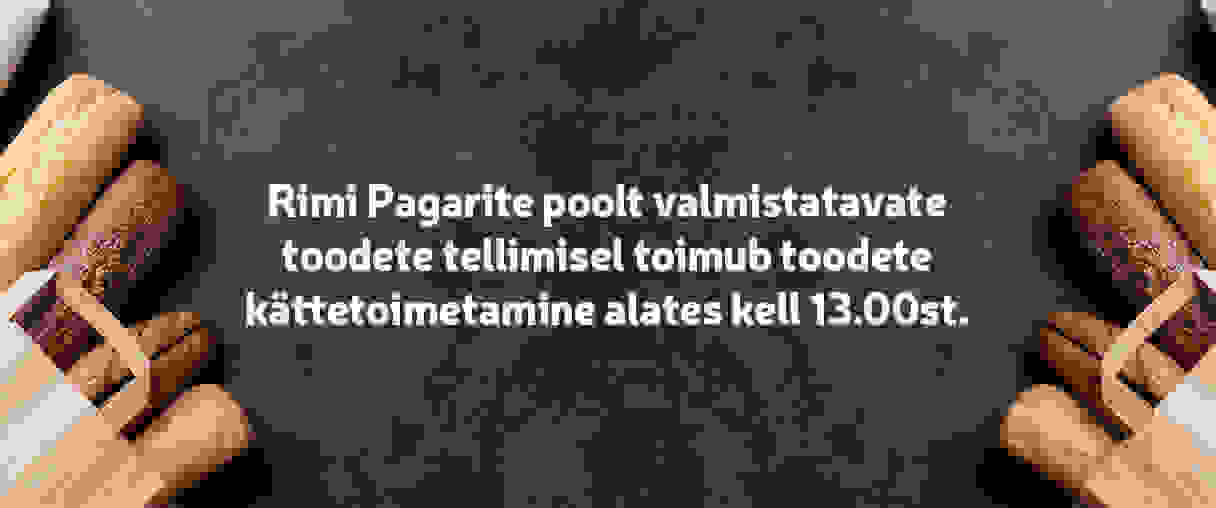 Rimi Pagarid | Maitsvad Saiakesed ja Küpsetised | Rimi E-Pood