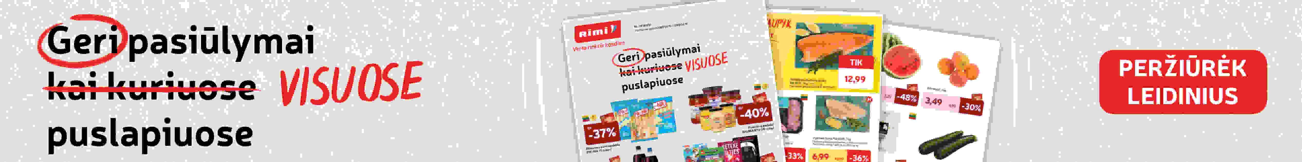 Special Offers of Rimi e-shop