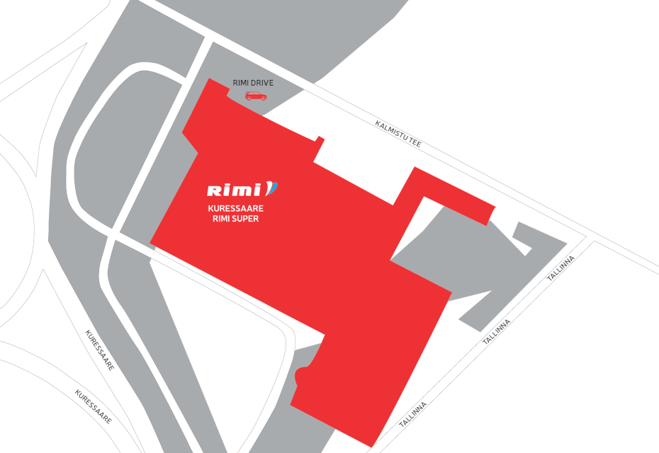 Kuressaare super Rimi mobiilne Drive