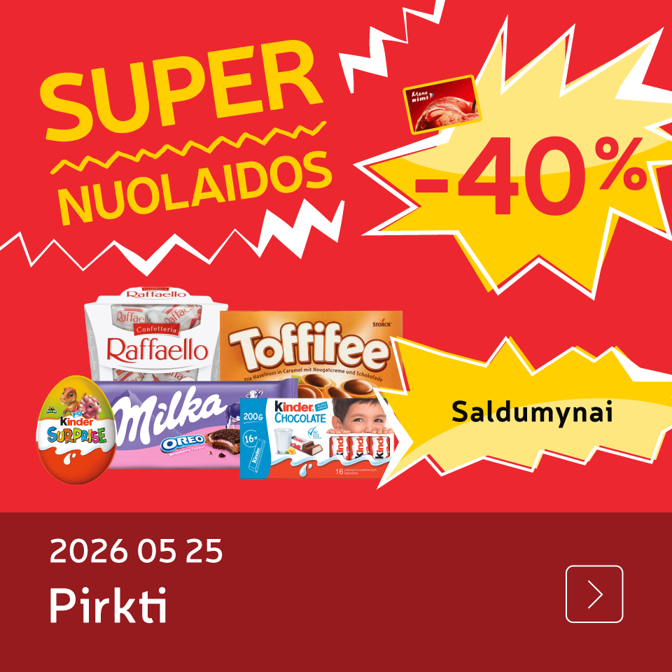 Super nuolaidos Rimi e-parduotuvėje!