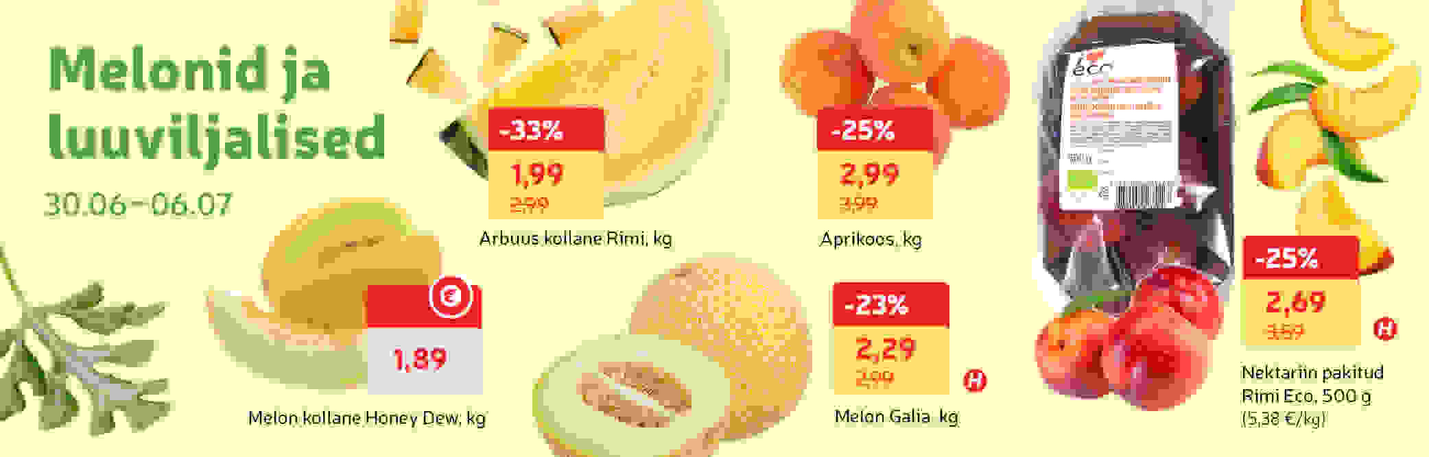 Melonid ja luuviljalised | Rimi e-pood
