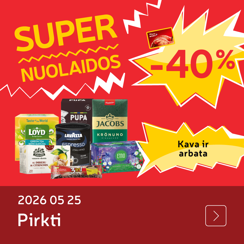 Super nuolaidos Rimi e-parduotuvėje!