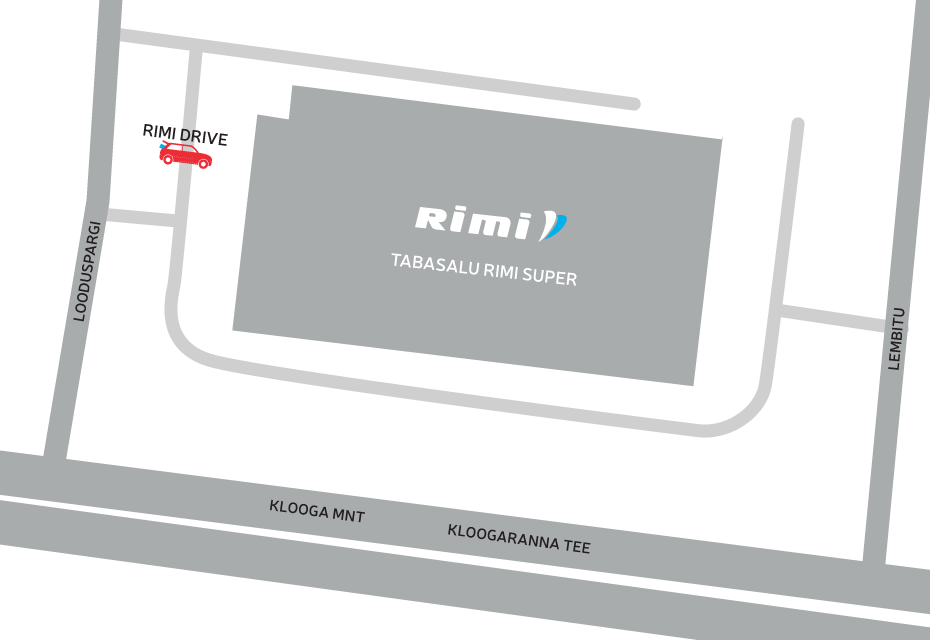 Tabasalu Super Rimi | Mobiilse Drive Väljastuspunkt | E-Pood