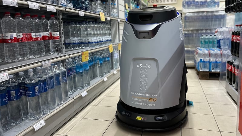 Rimi - Rimi SM Dzelzavas veikalā testē divus specializētos robotus ...