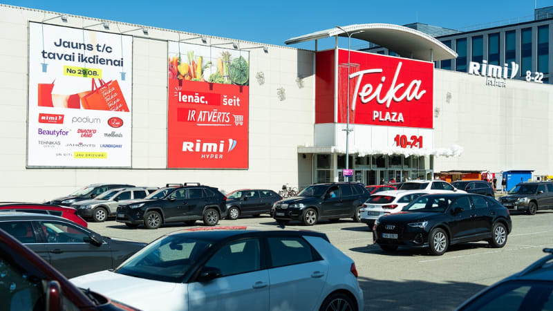 Rimi - Jaunajā tirdzniecības centrā Teika Plaza durvis ver plašs Rimi ...