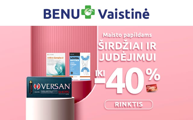 „Rimi“ - „Benu“ vaistinėse maisto papildams širdžiai ️ ir judėjimui iki ...