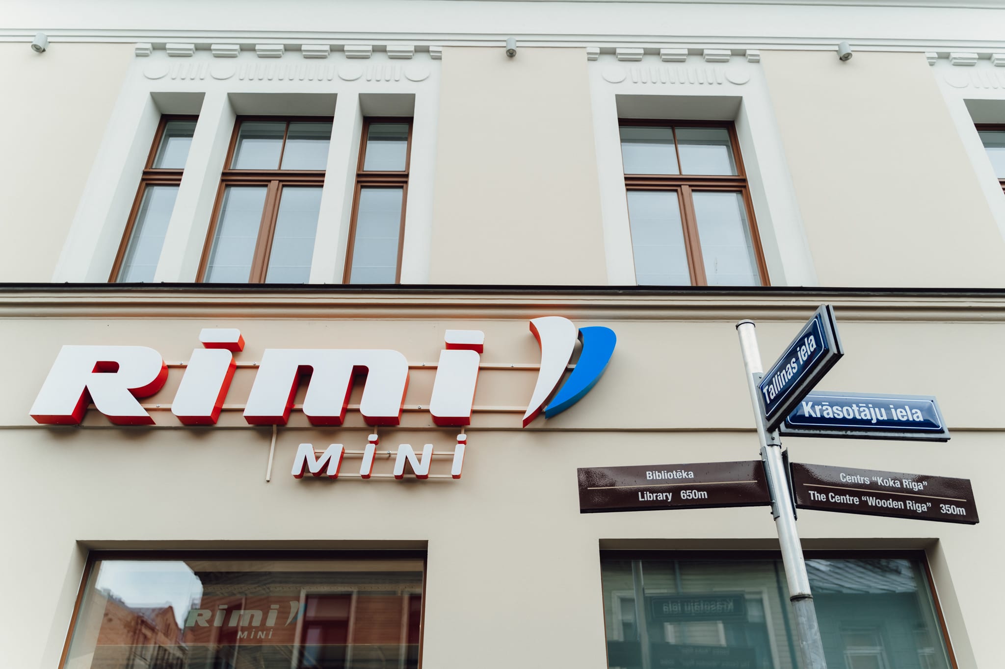 Rimi - Atvērts Rimi Mini Tallinas ielā 86