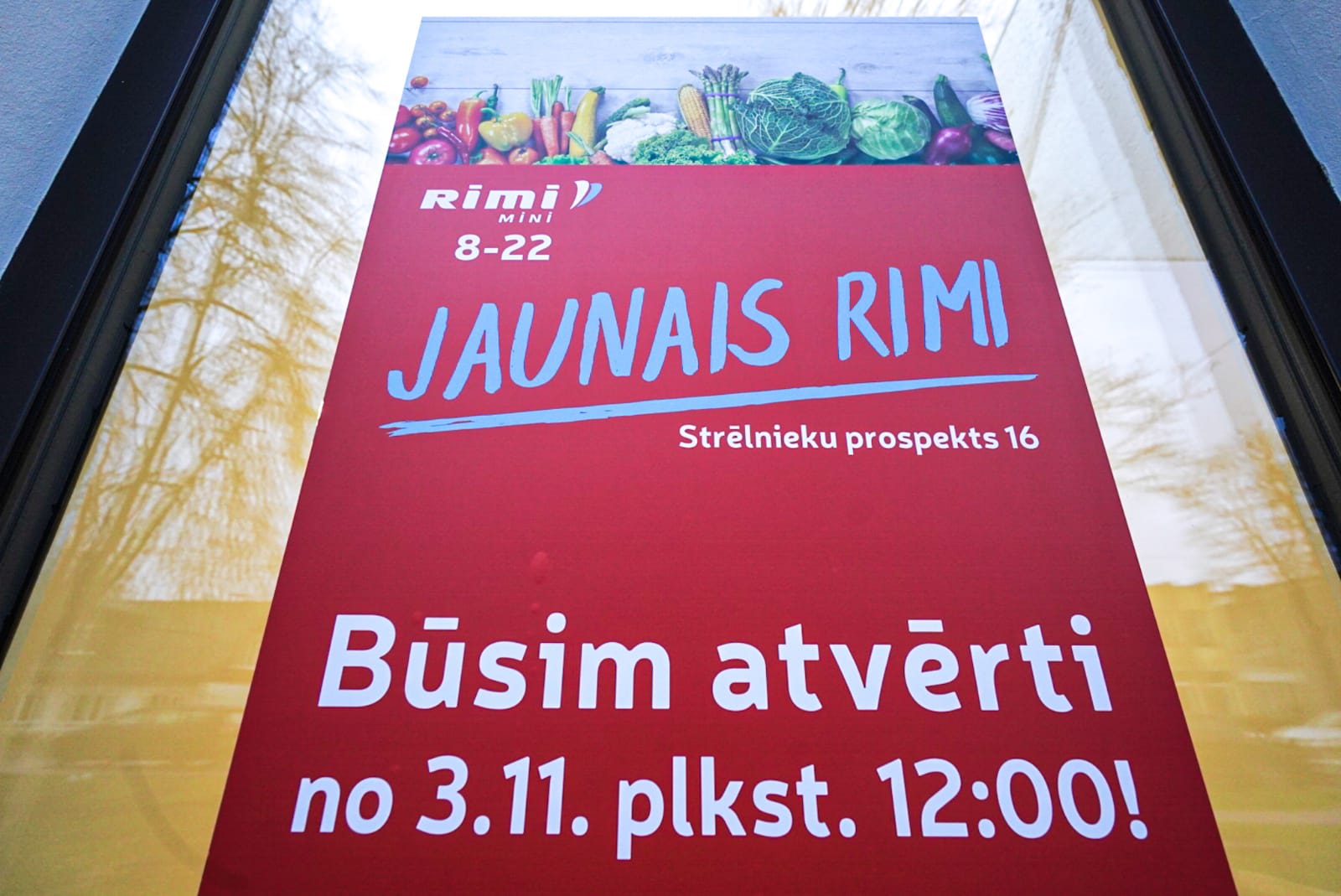 Rimi - Durvis ver jauns Rimi Mini veikals Dubultos