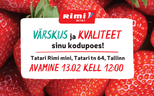 Rimi - Taasavame Tatari Rimi mini!
