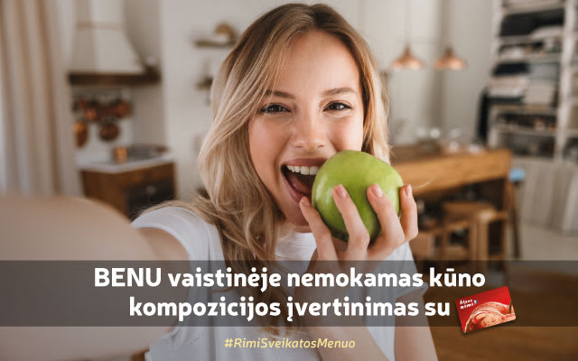 „Rimi“ - Atlik nemokamą kūno kompozicijos įvertinimą su „Mano Rimi ...