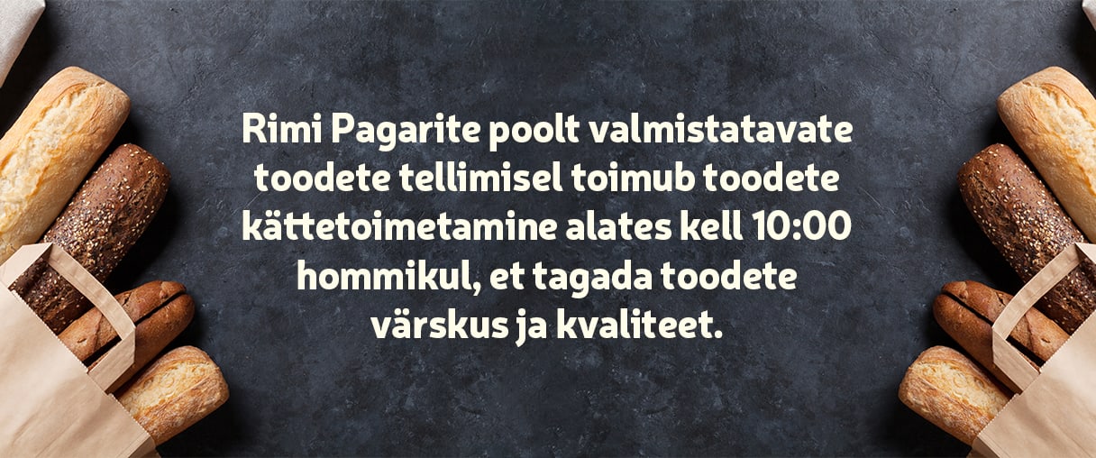 Rimi e-pood | Telli kaup koju või tule järgi