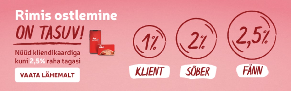 Rimi E-Pood | Telli Toit Koju, Kontorisse Või Tule Ise Järele