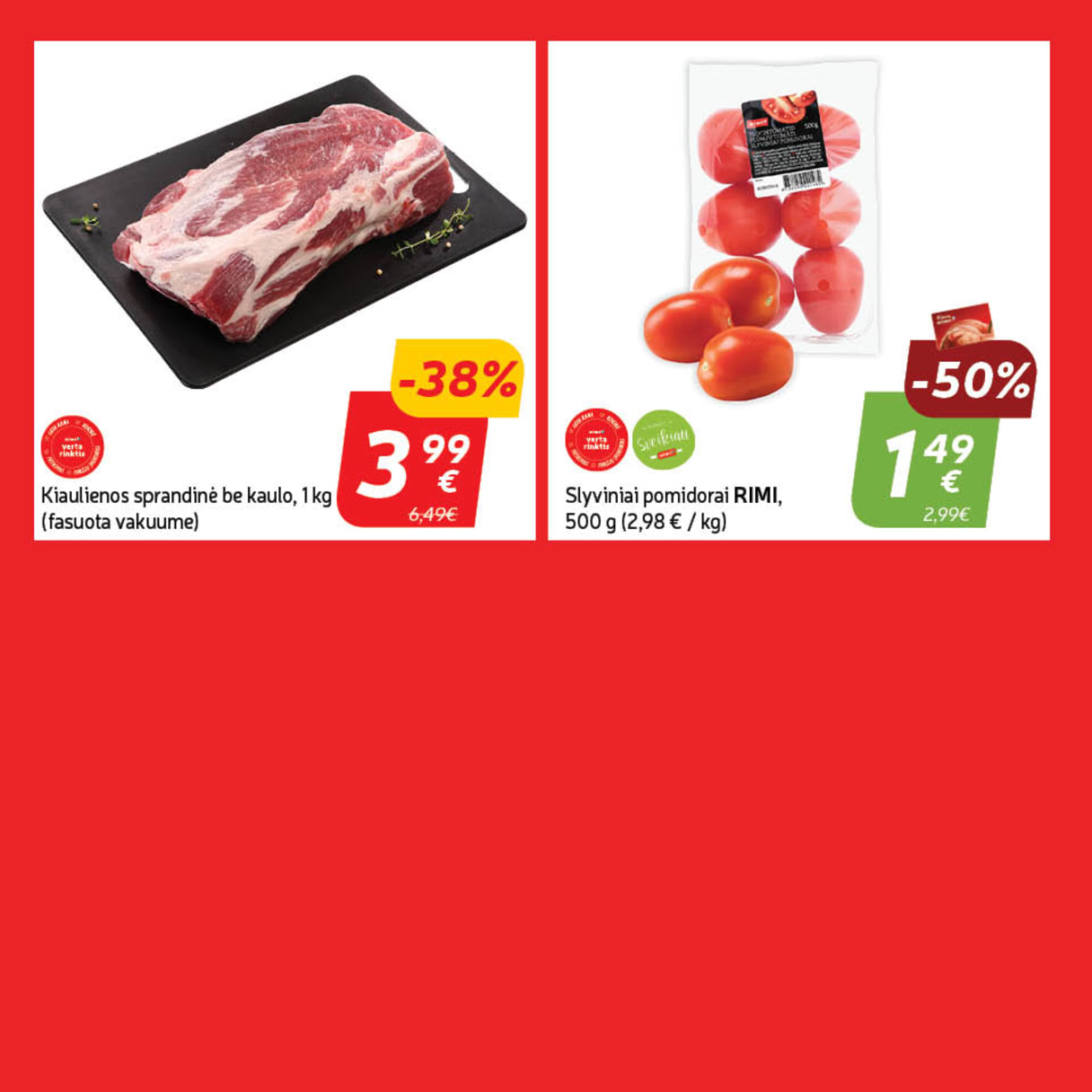 E-parduotuvė | Maisto prekių parduotuvė internete. Maisto prekės į ...