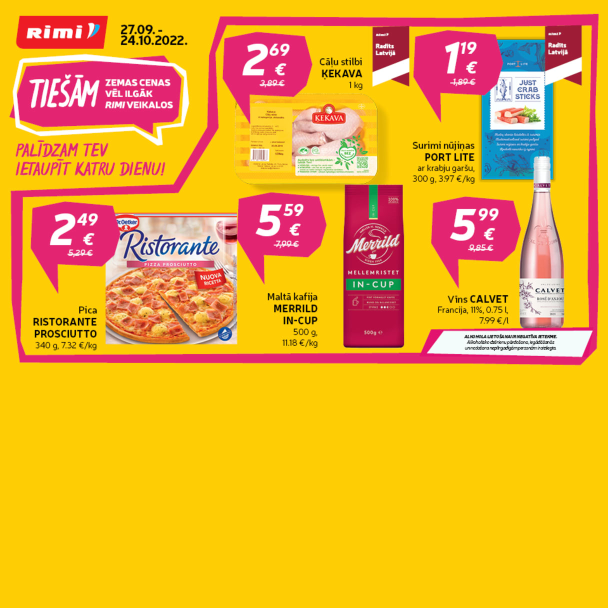 Rimi e-veikals | Pārtikas un ikdienas preces internetā | Piegāde vai ...