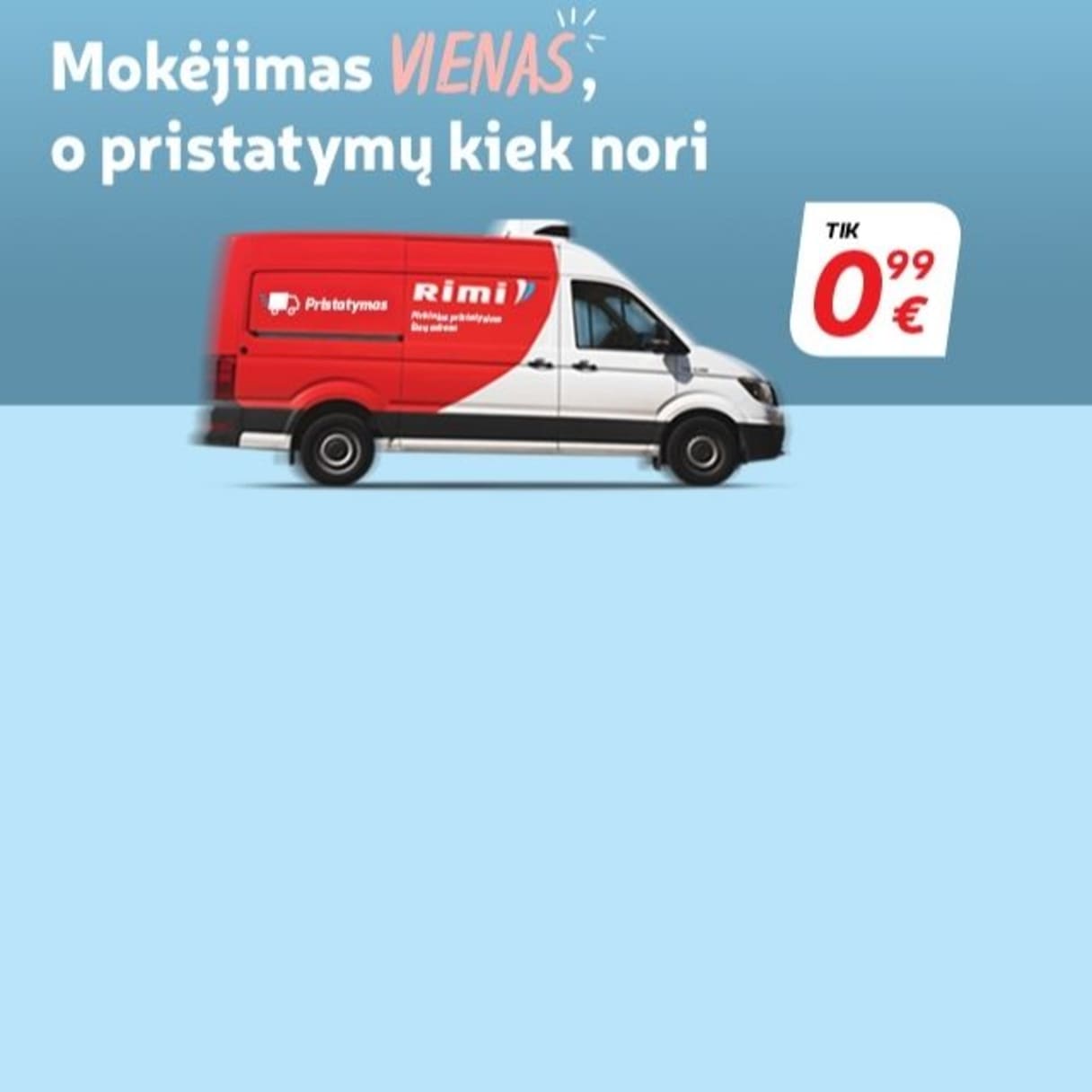 Rimi e-store | Daily Groceries Sold Online | Home Delivery | Click ...