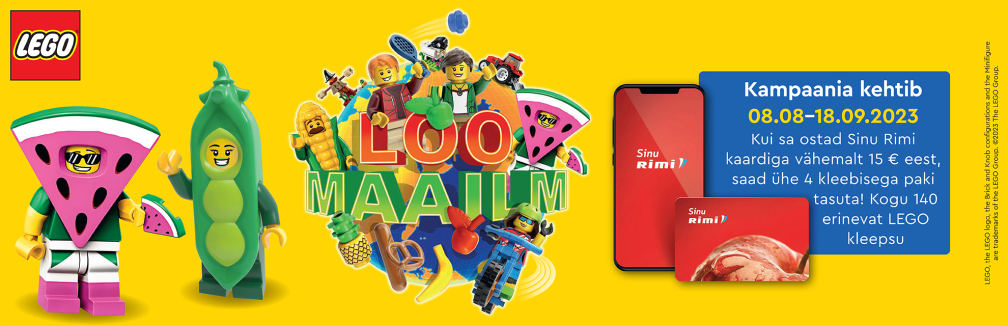 LEGO Kampaania Rimis | Kogu Kleepse, Saa Soodustust!