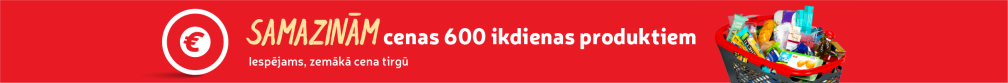 Rimi samazina cenas 600 produktiem