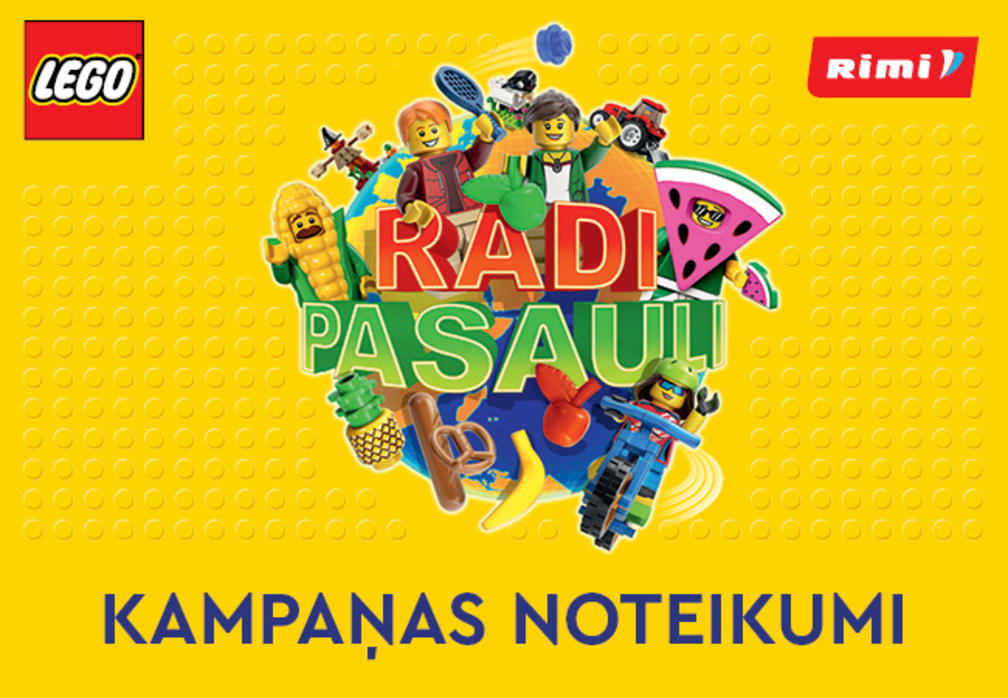Create fun with Rimi and Lego!