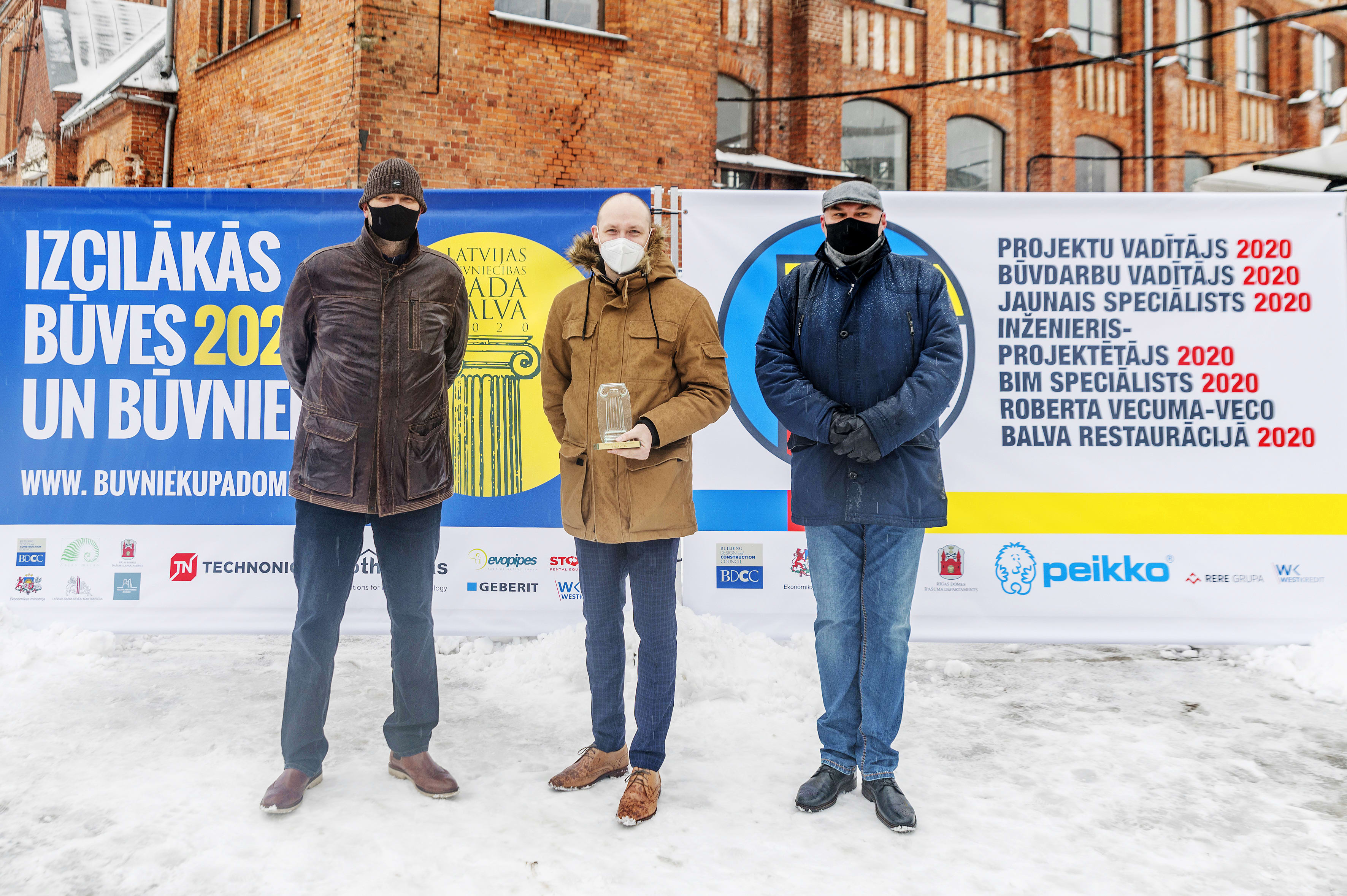 Rimi - Rimi Baltic loģistikas centrs saņēma Latvijas Būvniecības gada ...