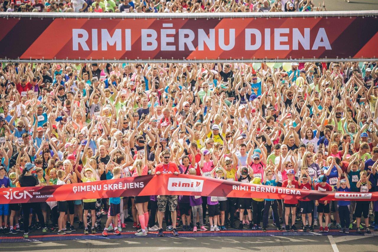 Rimi - Rimi Rīgas maratons atklāj reģistrāciju Bērnu dienai