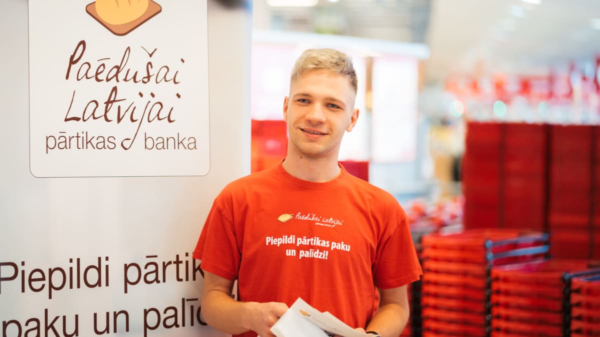 Rimi - Akcijā “Paēdušai Latvijai” piepildīta 6081 pārtikas paka