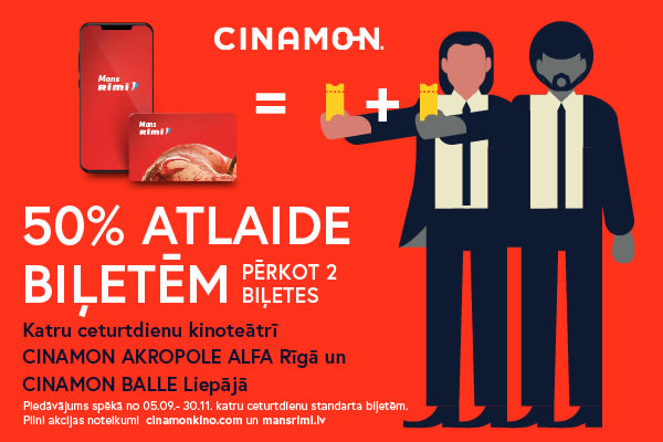 Rimi - Pērkot 2 biļetes, uzrādi Mans Rimi karti un saņem 50% atlaidi ...