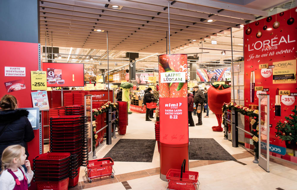 Rimi - Atvērts Siguldas Rimi hipermārkets