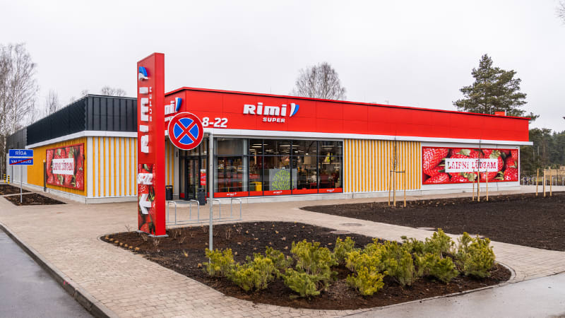 Rimi - Atvērts jauns Rimi Super veikals Rīgā, Valdlauču ielā