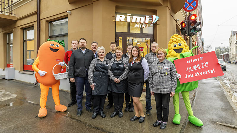 Rimi - Atvērts jauns Rimi Mini veikals Valmieras ielā