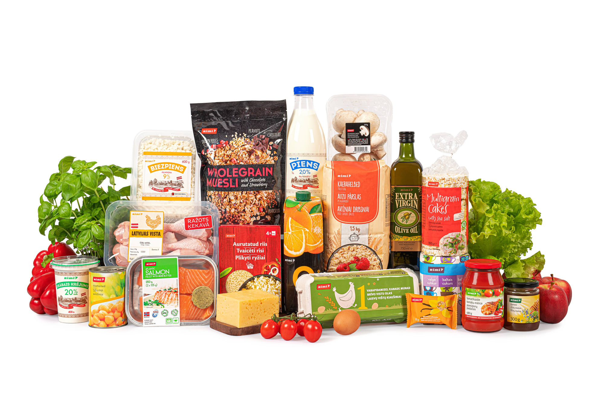 Rimi - Rimi zīmola produkti