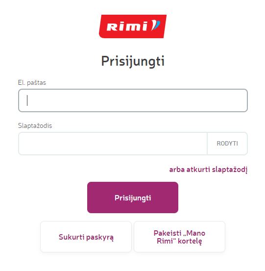 Kaip užregistruoti kortelę svetainėje?